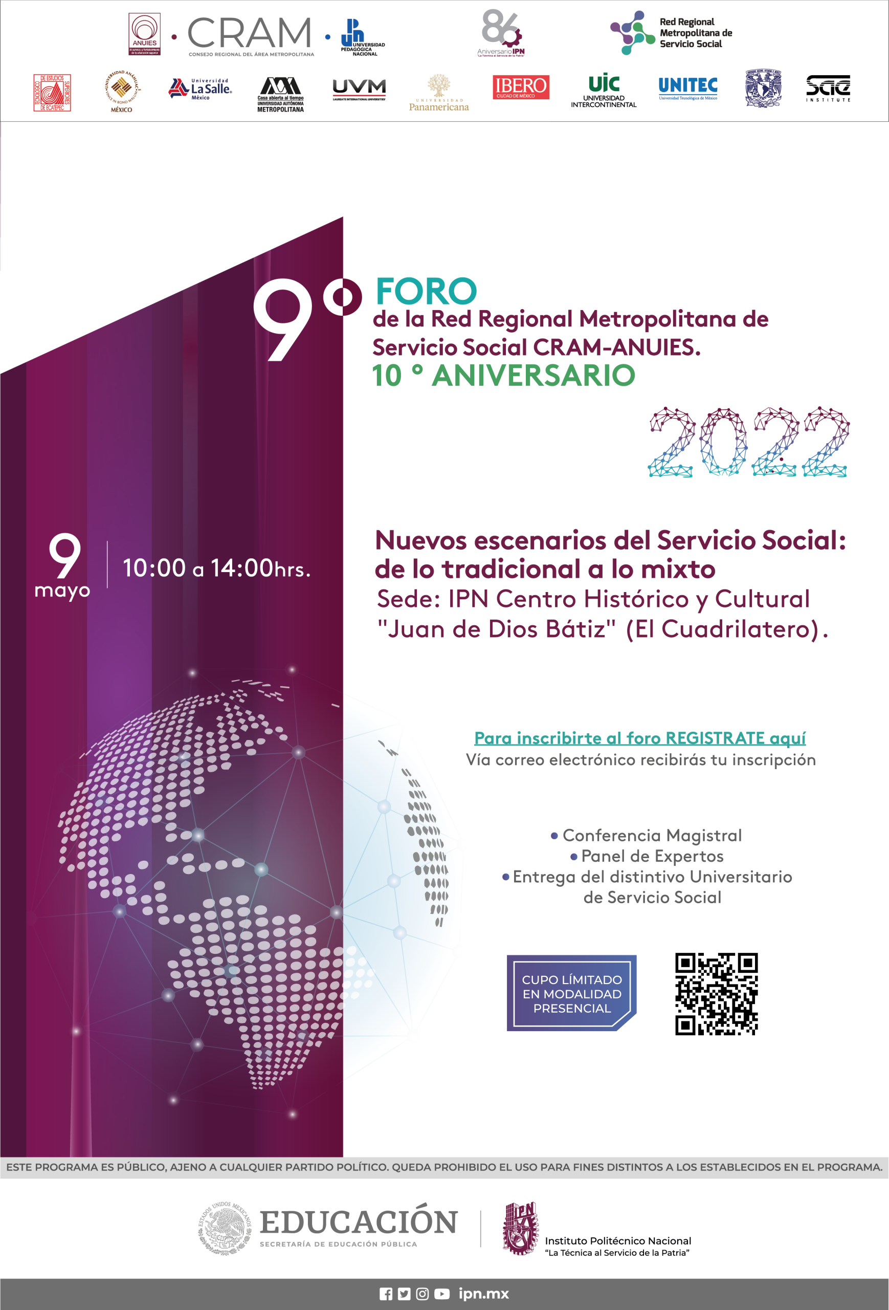 Red Regional Metropolitana de Servicio Social – CRAM